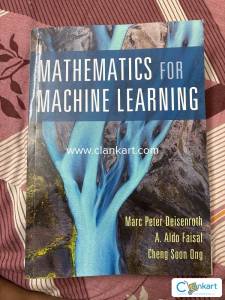 Buy 'Mathematics For Machine Learning' Book In Excellent Condition At ...