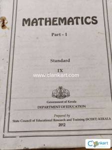 Buy 'Mathematics Part 1 For Class IX SCERT Kerala' Book In Fair ...