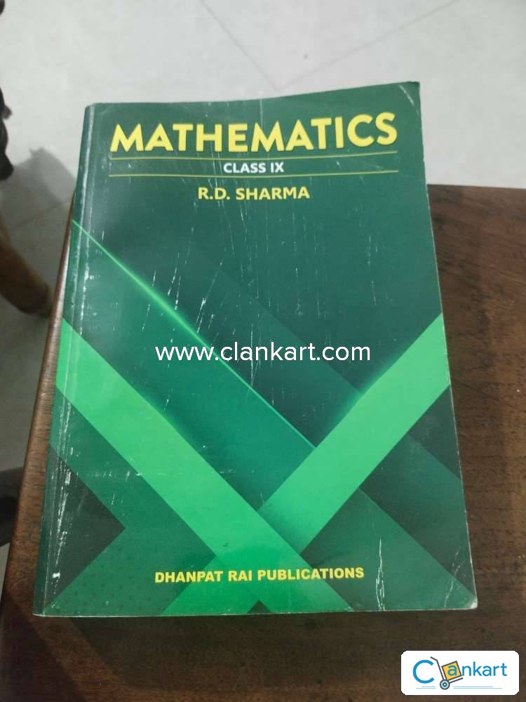 Buy 'Mathematics For Class 9 - CBSE - By R.D. Sharma Examination 2022 ...