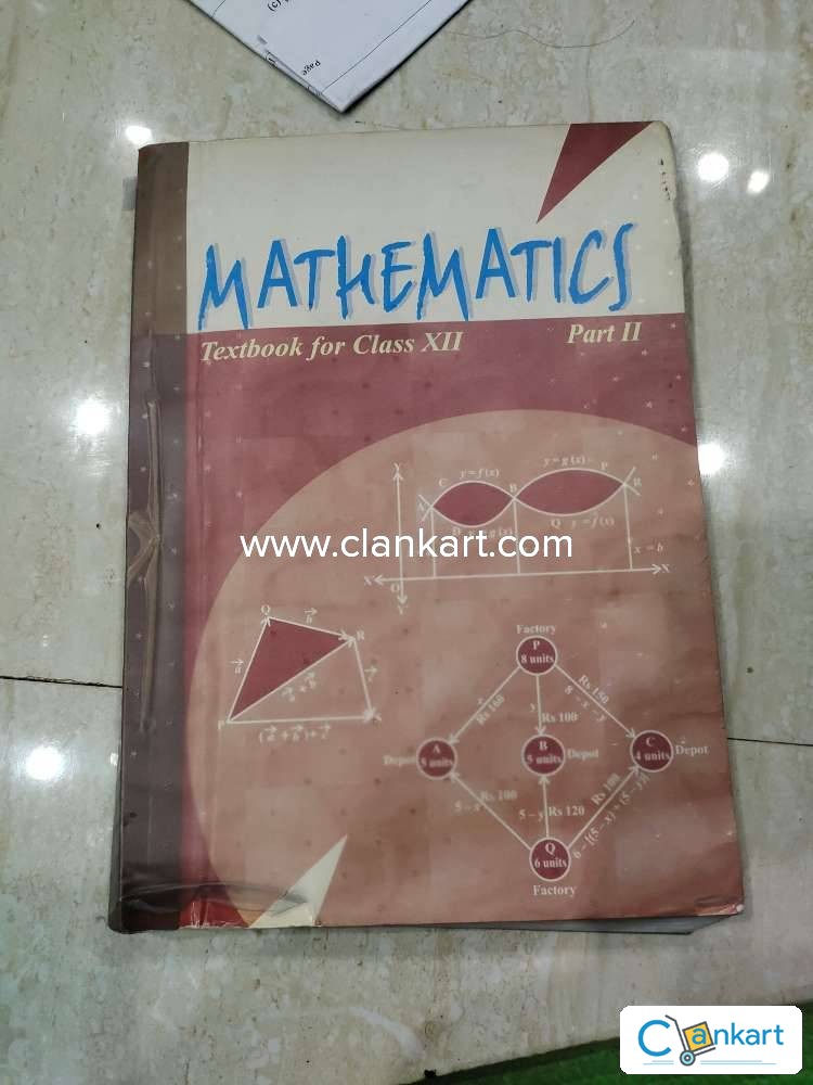 Buy 'Mathematics Class 12 Textbook Part 2' Book In Good Condition At ...