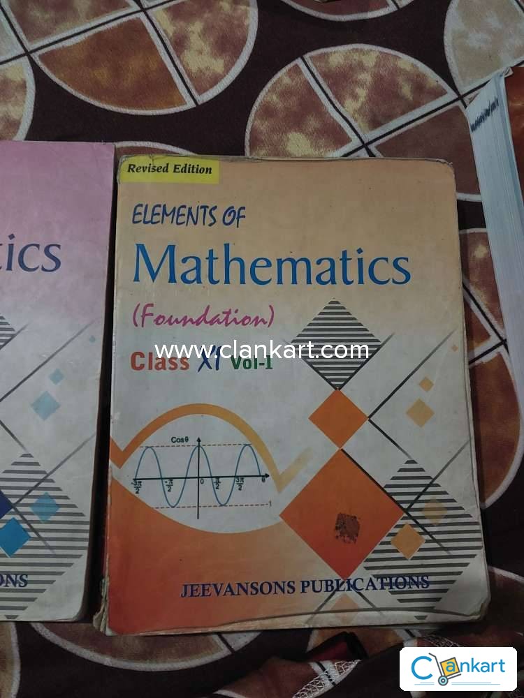 Buy 'Elements Of Mathematics For Class XI (Vol-I And II)' Book In ...