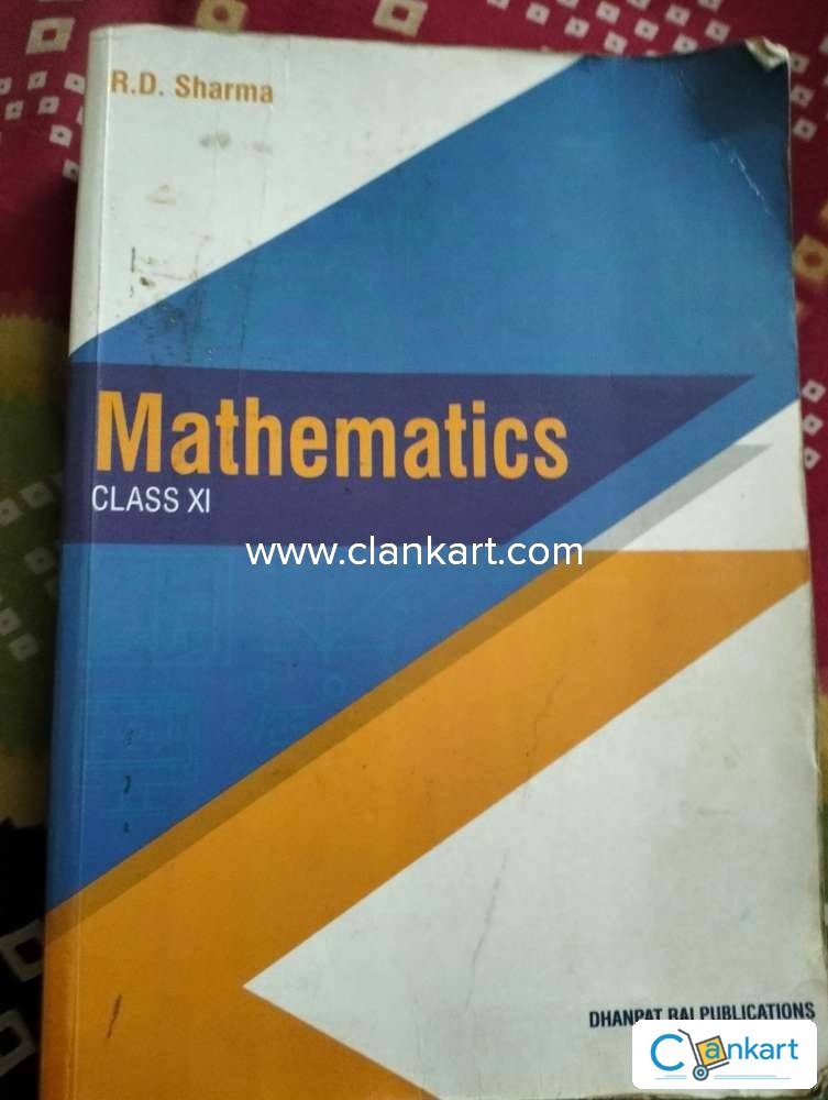 Buy 'R.D Sharma Mathematics' Book In Good Condition At Clankart.com