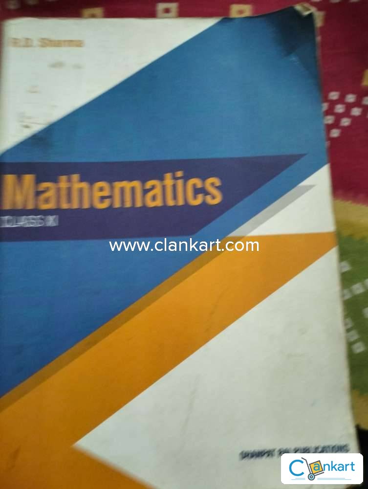 Buy 'R.D Sharma Mathematics' Book In Good Condition At Clankart.com