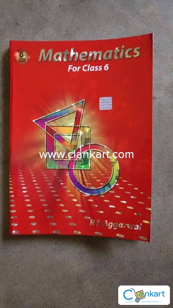 Buy 'Mathematics For Class 6' Book In Excellent Condition At Clankart.com