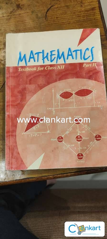 Buy 'Mathematics Textbook For Class 12th Part - 2' Book In Excellent ...
