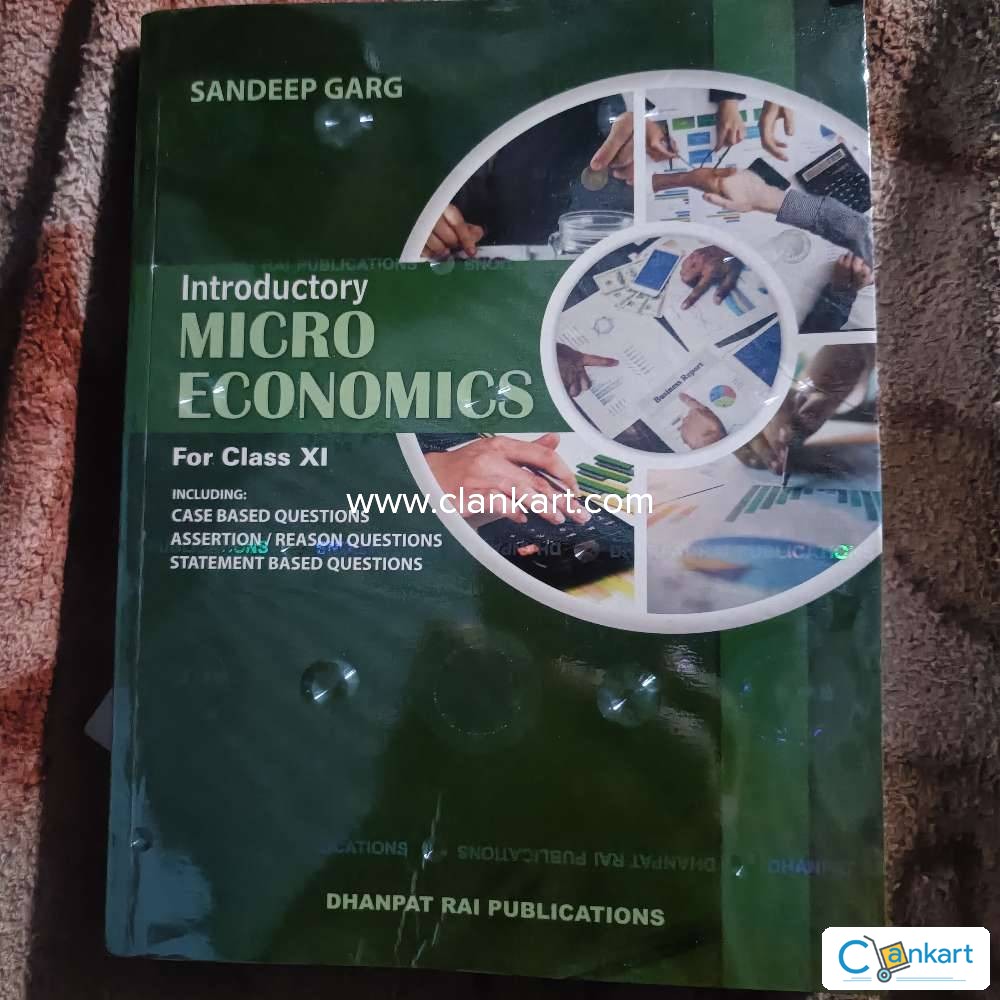Buy 'INTRODUCTORY MICRO ECONOMICS FOR CLASS XI' Book In Excellent ...