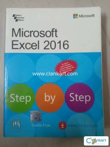 Buy 'Microsoft Excel 2016' Book In Excellent Condition At Clankart.com
