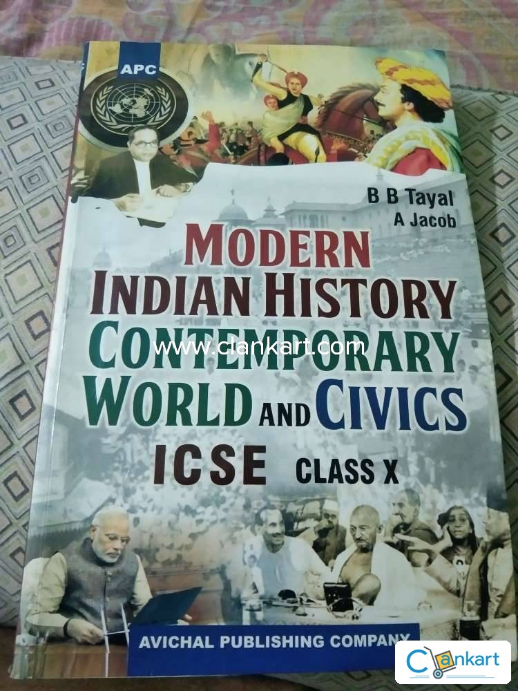 Buy 'Modern Indian History, Contemporary World & Civics Class- X' Book ...