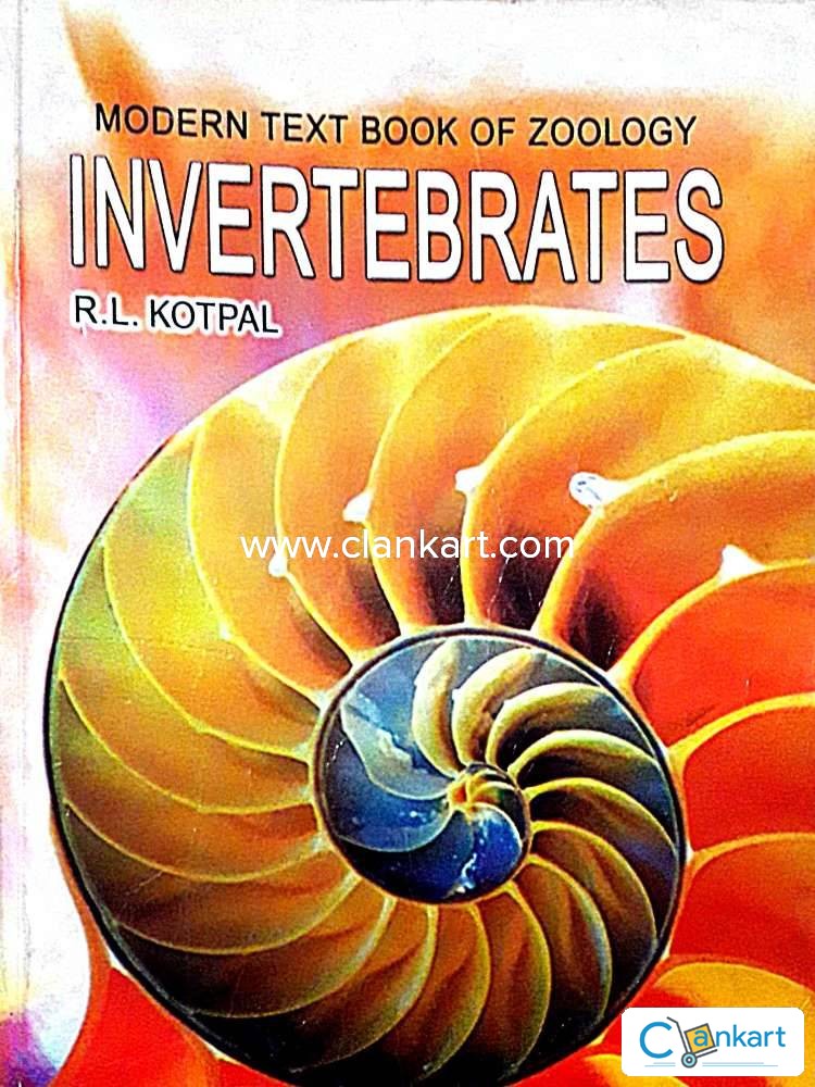 Buy 'Modern Textbook Of Zoology Invertebrates' Book In Good Condition ...