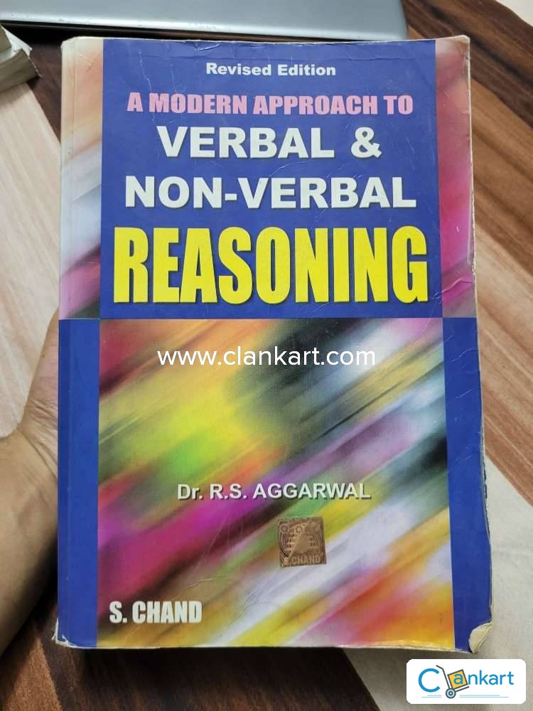 Buy 'A Modern Approach To Verbal & Non Verbal Reasoning' Book In ... Buy 'A Modern Approach To Verbal & Non Verbal Reasoning' Book In ...