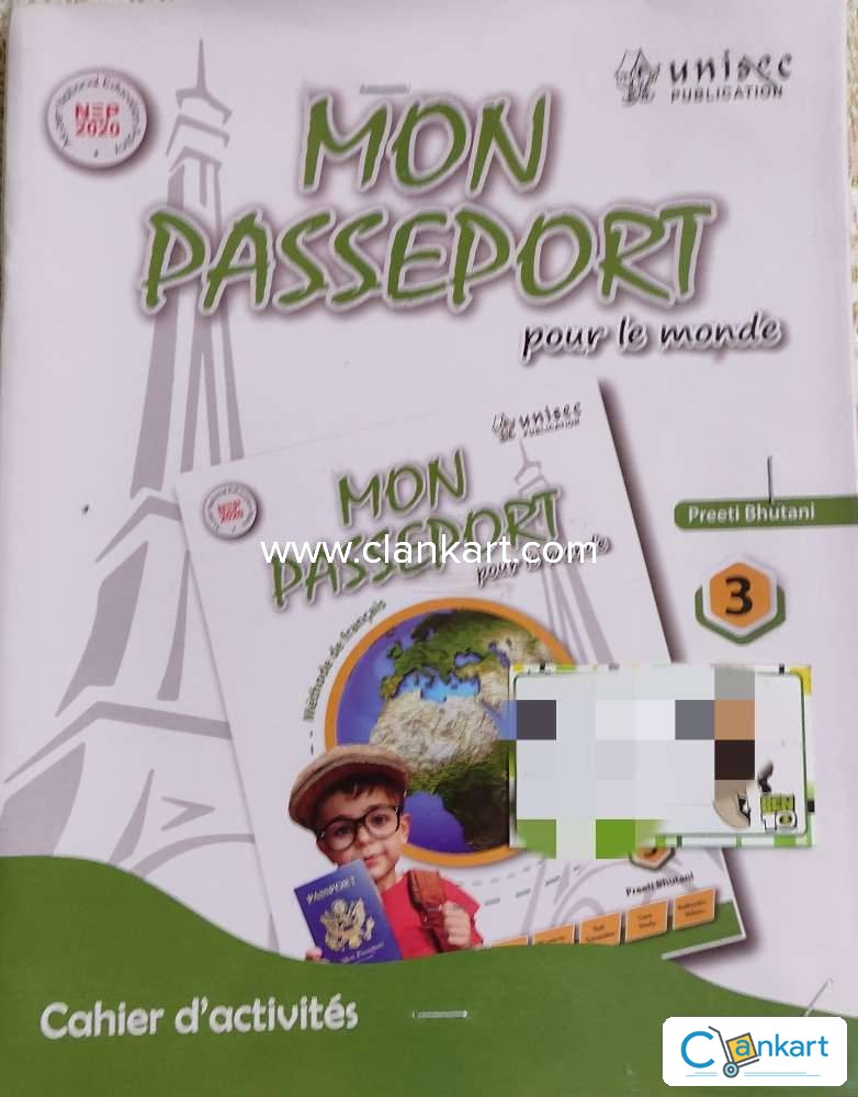 Buy 'Mon Passeport Class 8' Book In Excellent Condition At Clankart.com