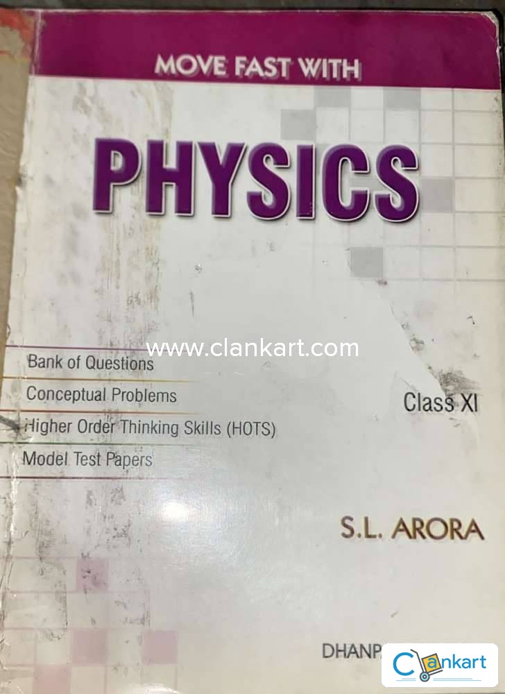 Buy 'Move Fast With Physics SL ARORA CLASS 11' Book In Fair Condition ...
