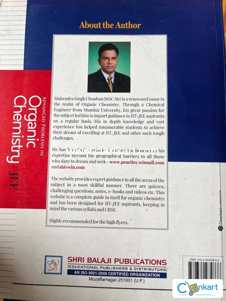 Buy 'Advanced Problems In Organic Chemistry For JEE (with Solution ...