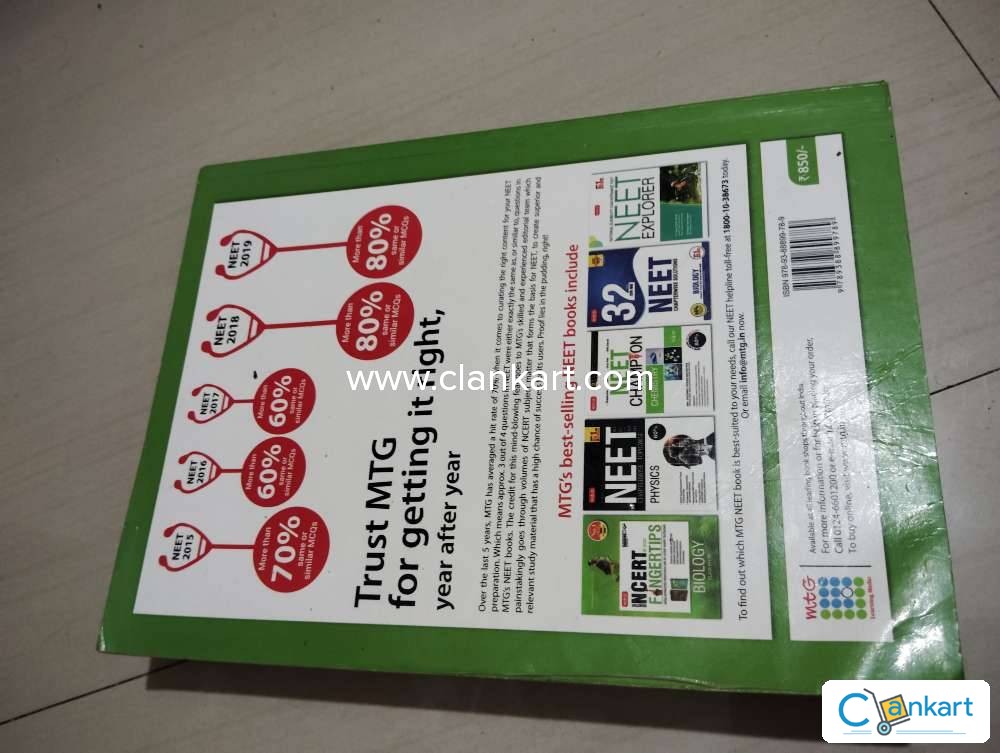 Buy 'MTG NCERT AT YOUR FINGERTIPS BIOLOGY' Book In Excellent Condition ...