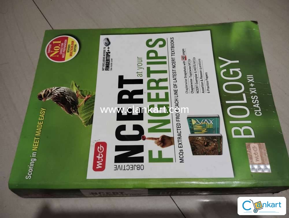 Buy 'MTG NCERT AT YOUR FINGERTIPS BIOLOGY' Book In Excellent Condition ...
