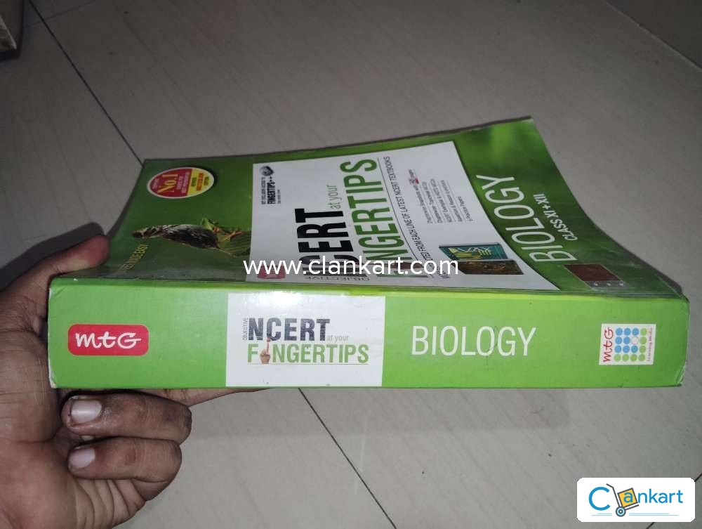 Buy 'MTG NCERT AT YOUR FINGERTIPS BIOLOGY' Book In Excellent Condition ...