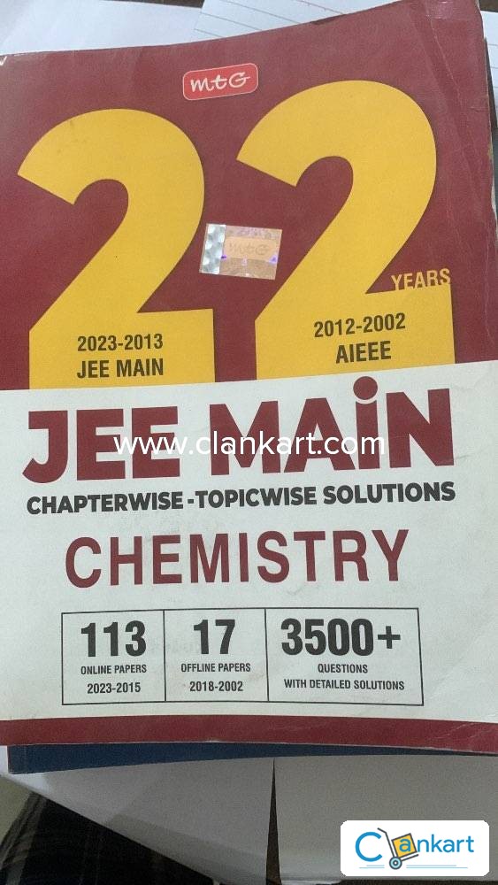 Buy '22 Yr Chem Pyq Jee /neet Mtg' Book In Excellent Condition At ...