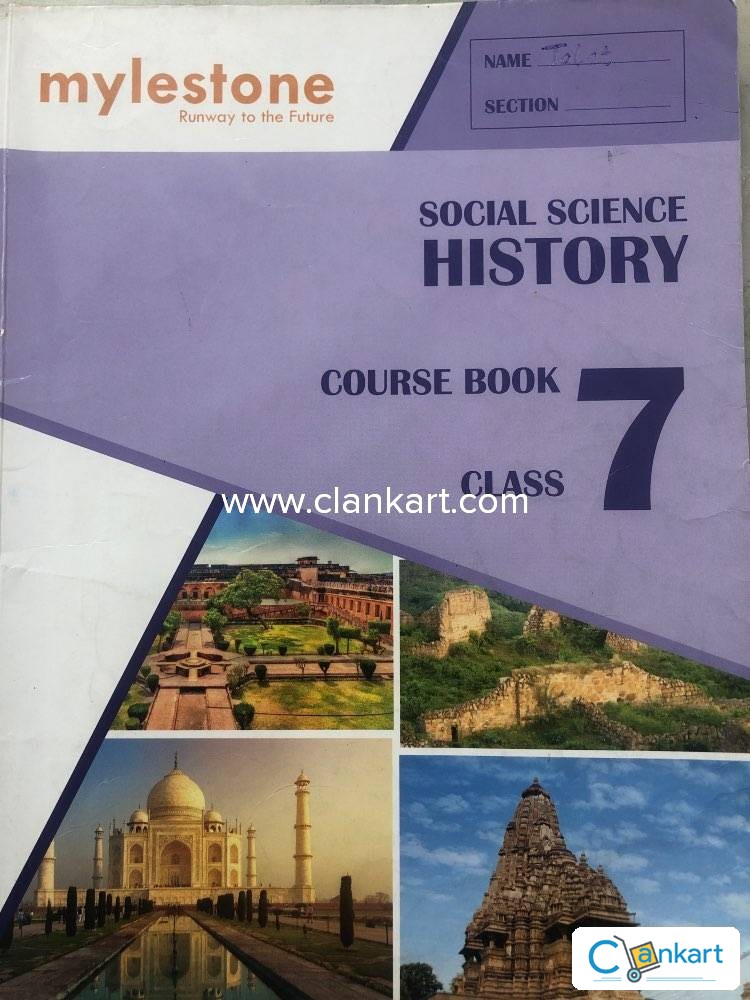 Buy 'Mylestone Class 7 History Course Book' Book In Good Condition At ...