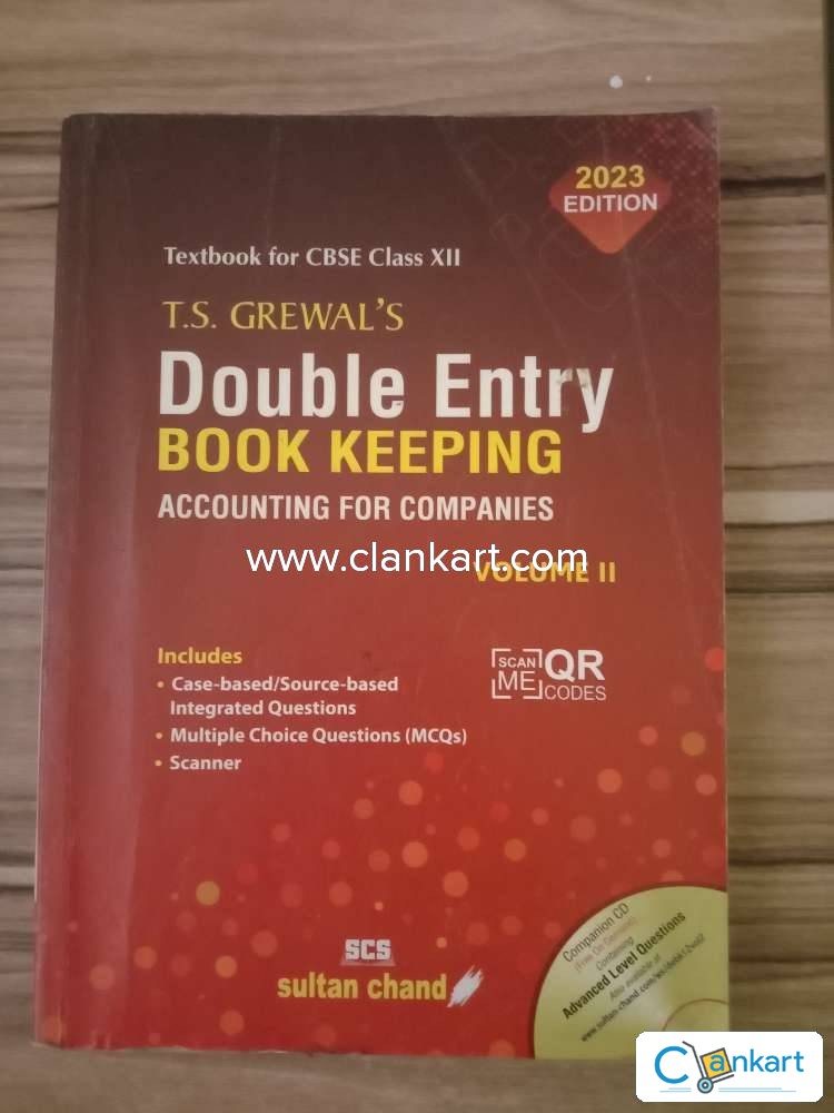 Buy 'TS GREWAL ACCOUNTANCY TEXTBOOK CLASS XII' Book In Good Condition ...