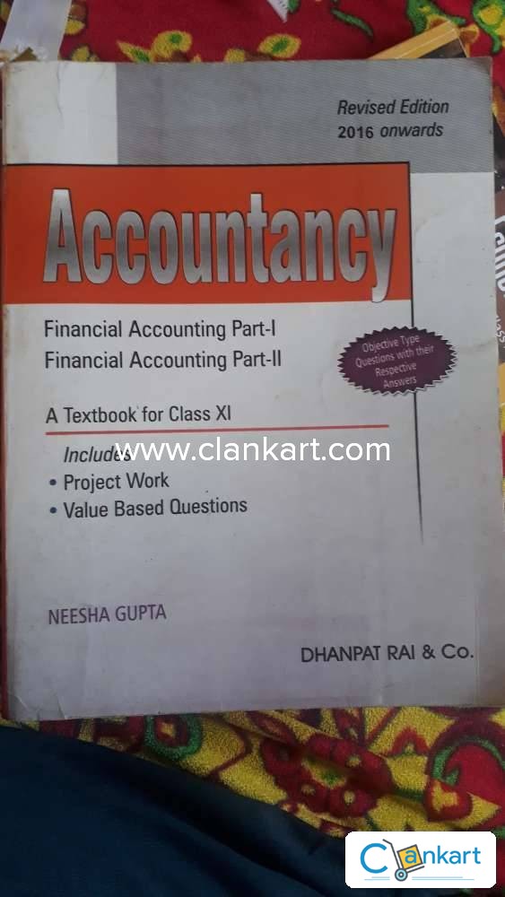 Buy 'Accountancy Class 11 Reference' Book In Excellent Condition At ...