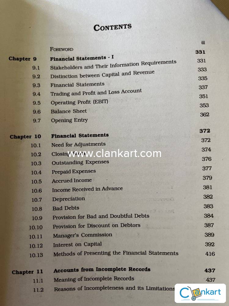 Buy 'Accountancy NCERT Textbooks For Class XI' Book In Good Condition ...