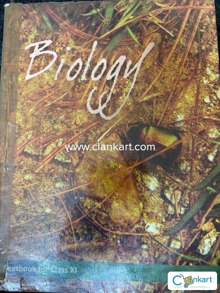 Buy 'NCERT BIOLOGY FOR CLASS 11' Book In Good Condition At Clankart.com