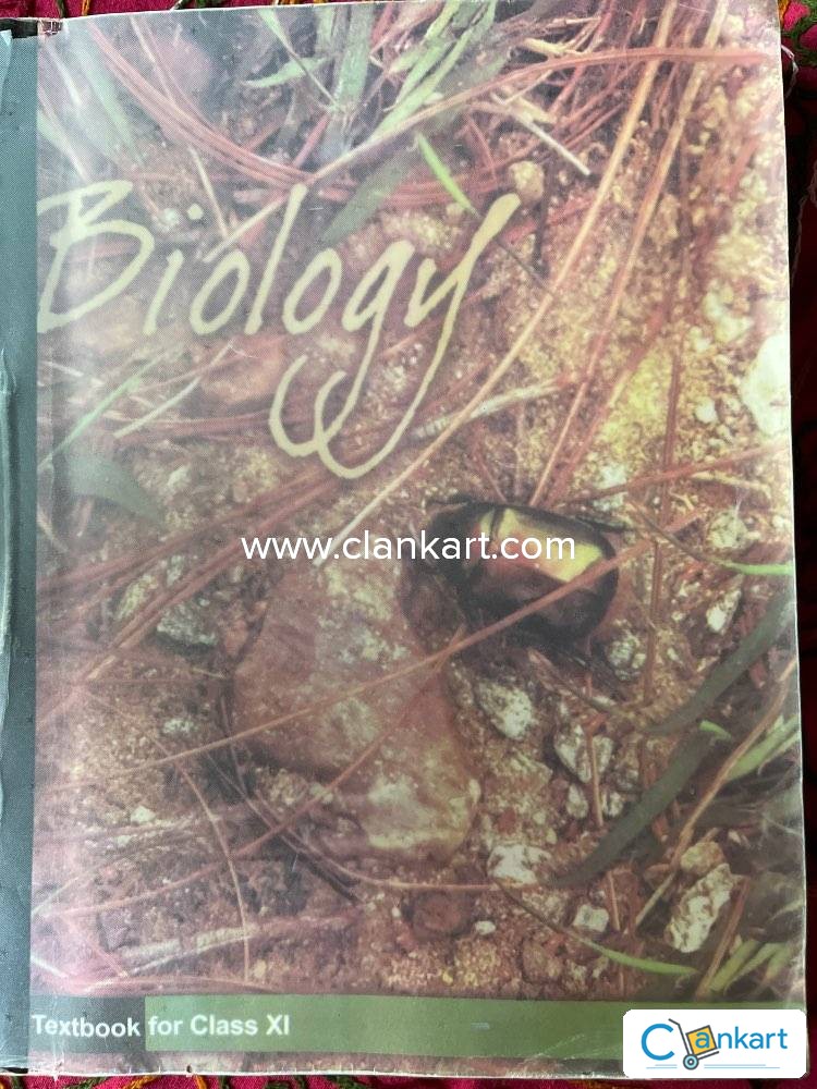 Buy 'NCERT BIOLOGY 11th' Book In Excellent Condition At Clankart.com