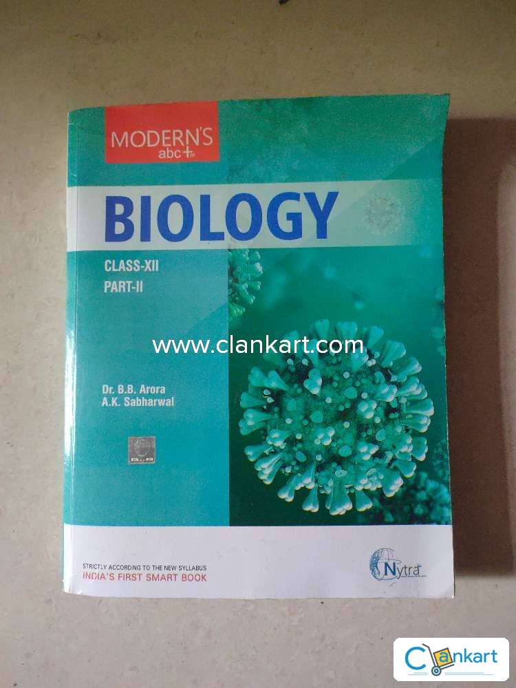 Buy 'Modern's ABCplus Biology (Part I & II) For Class 12 - Examination ...