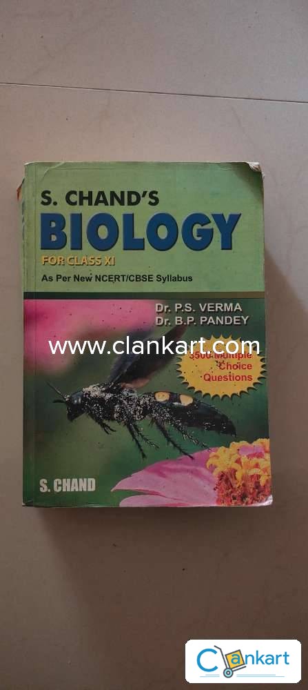 Buy 'S.Chand's Biology For Class 11' Book In Excellent Condition At ...