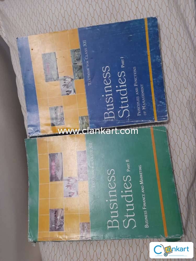 Buy 'NCERT 12th Business Studies, Part 1 And Part 2' Book In Fair ...