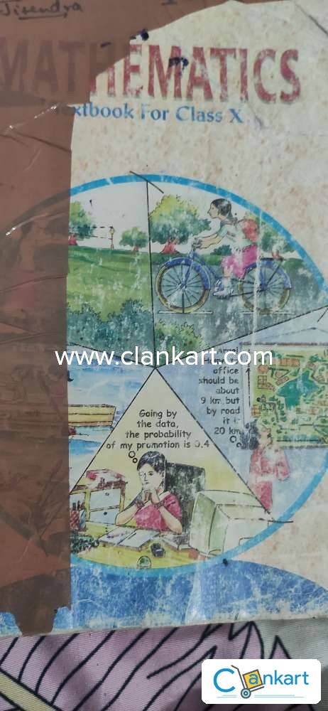 Buy 'NCERT CLASS 10 MATHEMATICS' Book In Good Condition At Clankart.com