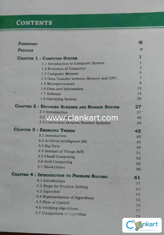 Buy 'Computer Science Textbook For Class 11' Book In Excellent ...