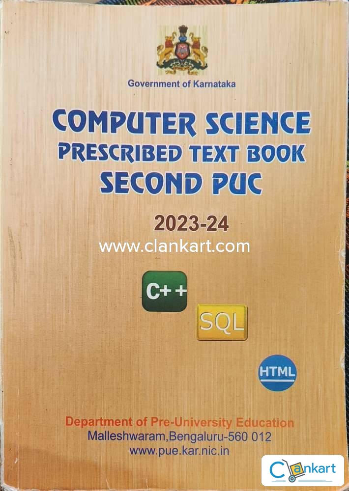 Buy 'Computer Science' Book In Good Condition At Clankart.com