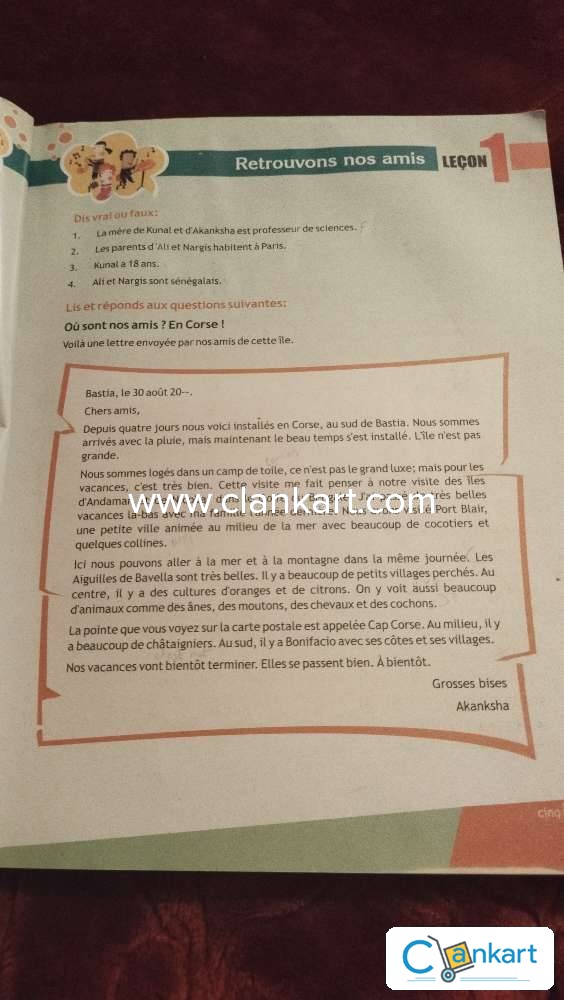 Buy 'Entre Jeunes' Book In Fair Condition At Clankart.com
