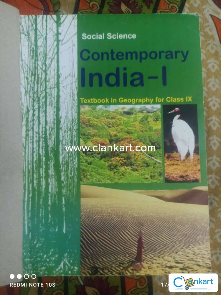 Buy 'Ncert Class 9 Geography' Book In Excellent Condition At Clankart.com