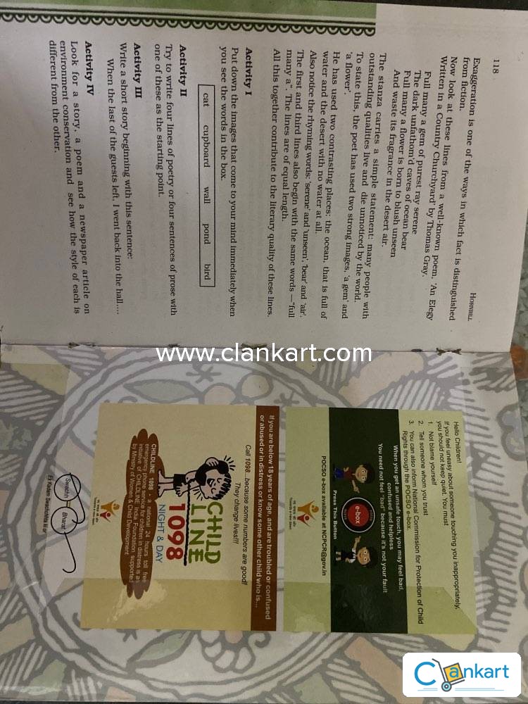 Buy 'Textbook In English - Hornbill For Class - 11 (Core Course ...