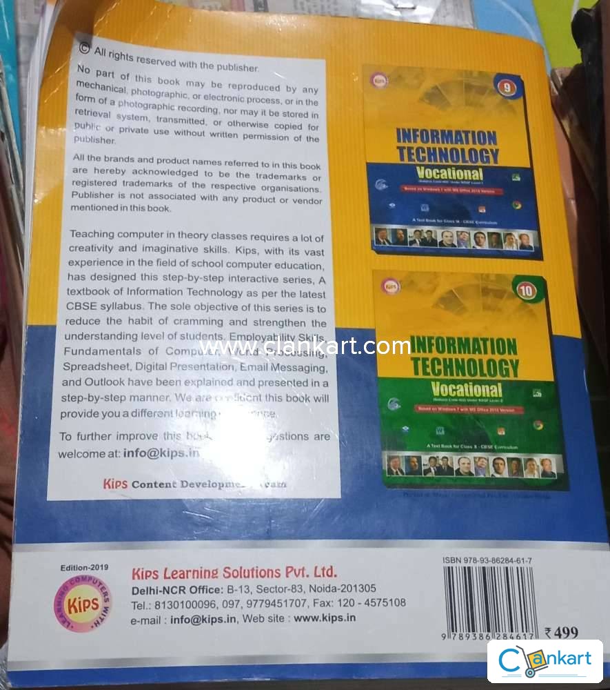 Buy 'Information Technology' Book In Excellent Condition At Clankart.com