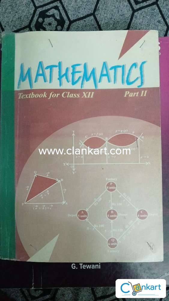 Buy 'NCERT TEXTBOOK MATHEMATICS PART 2 CLASS 12' Book In Excellent ...
