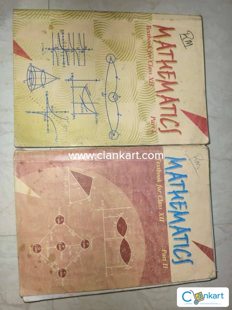 Buy 'MATHEMATICS TEXTBOOK FOR CLASS 12TH PART 1 AND PART 2' Book In ...