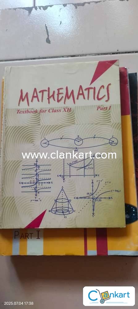 Buy 'MATHEMATICS TEXTBOOK FOR CLASS 12 PART 1 PART 2' Book In Excellent ...