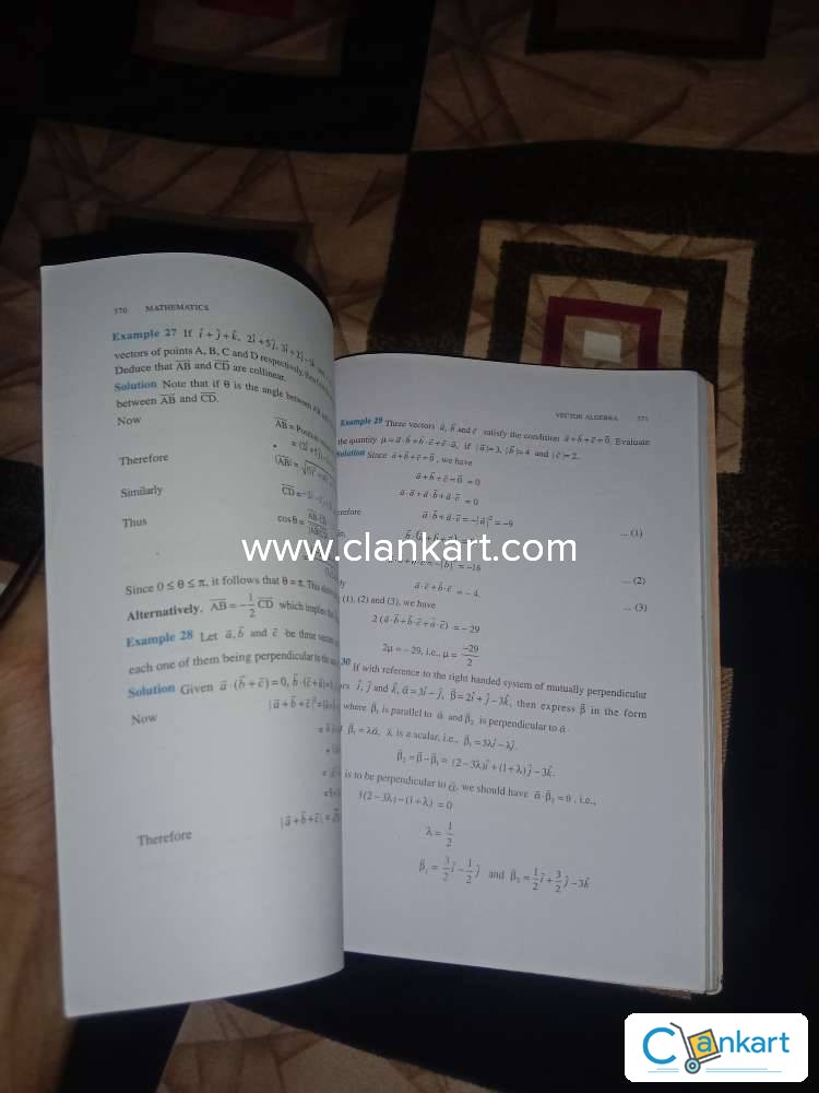 Buy 'Mathematics Class 12 Part 2' Book In Excellent Condition At ...