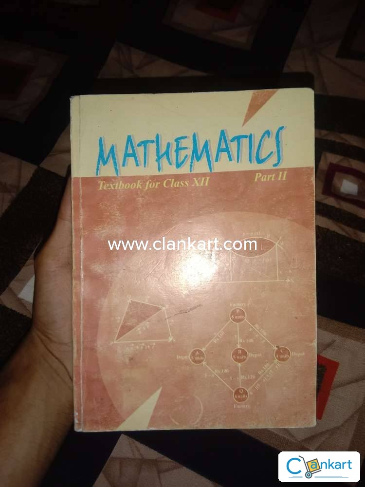 Buy 'Mathematics Class 12 Part 2' Book In Excellent Condition At ...