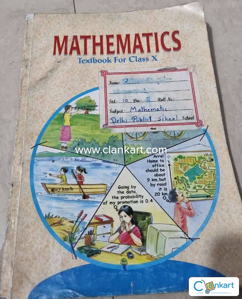 Buy 'NCERT MATHS For Class 10 CBSE' Book In Excellent Condition At ...