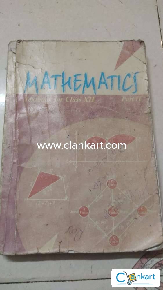 Buy 'Mathematics Part II - Class XII' Book In Good Condition At ...
