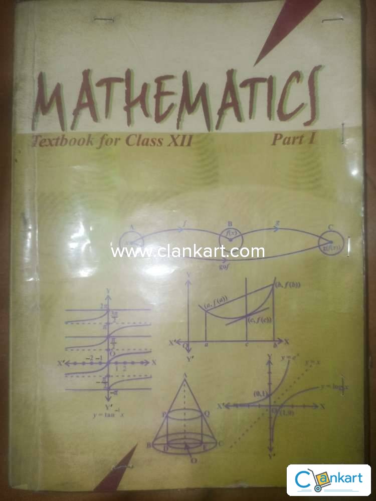 Buy 'Mathematics Textbook For Class 12 - Part I - 12079' Book In ...