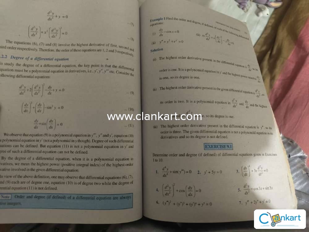 Buy 'Ncert Maths Book Part 2' Book In Excellent Condition At Clankart.com