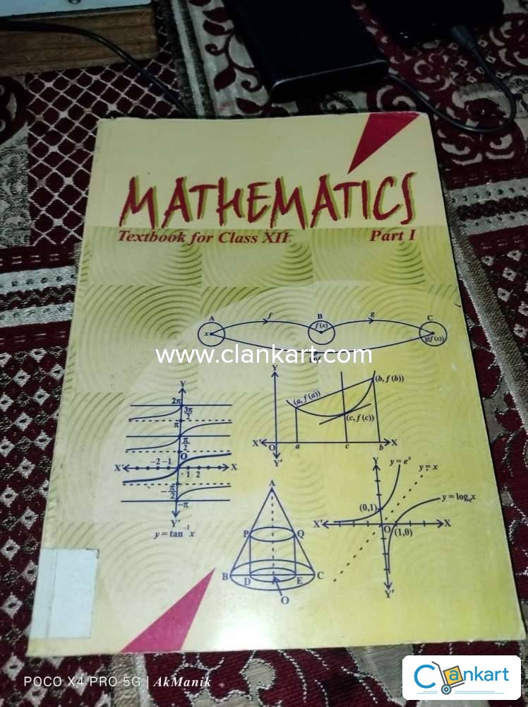 Buy 'MATHEMATICS EXEMPLAR PROBLEMS CLASS XII' Book In Excellent ...