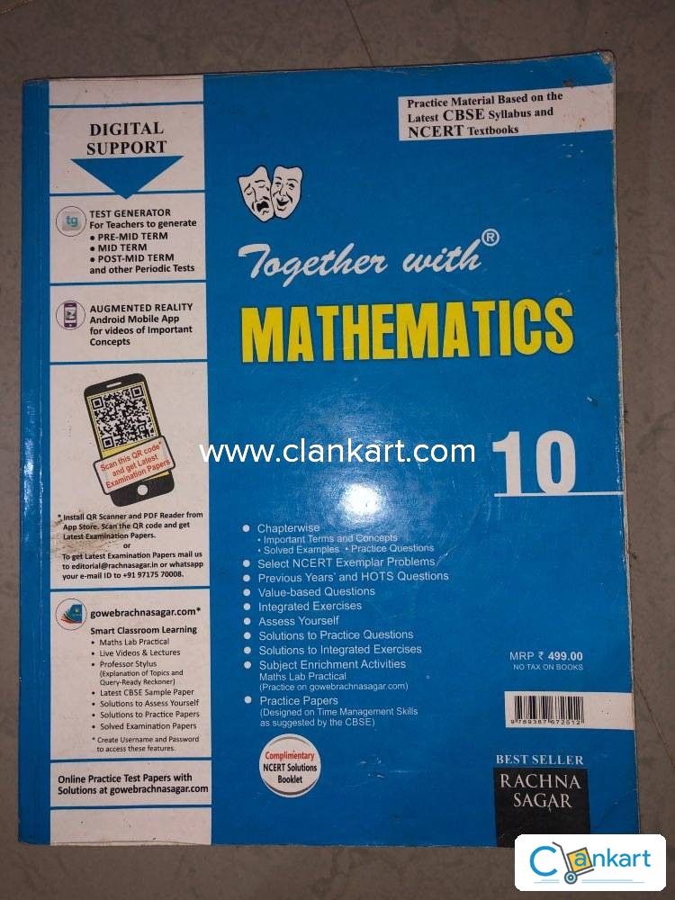Buy Cbse Practice Material Chapterwise For Class 10 Mathematics With 3704