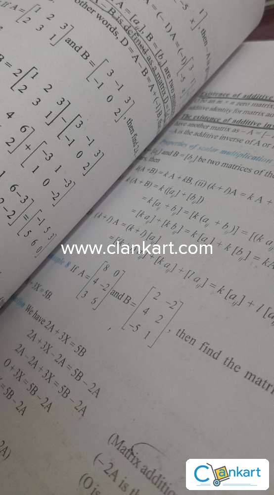 Buy 'NCERT Maths Class 12 Part 1 Text' Book In Good Condition At ...