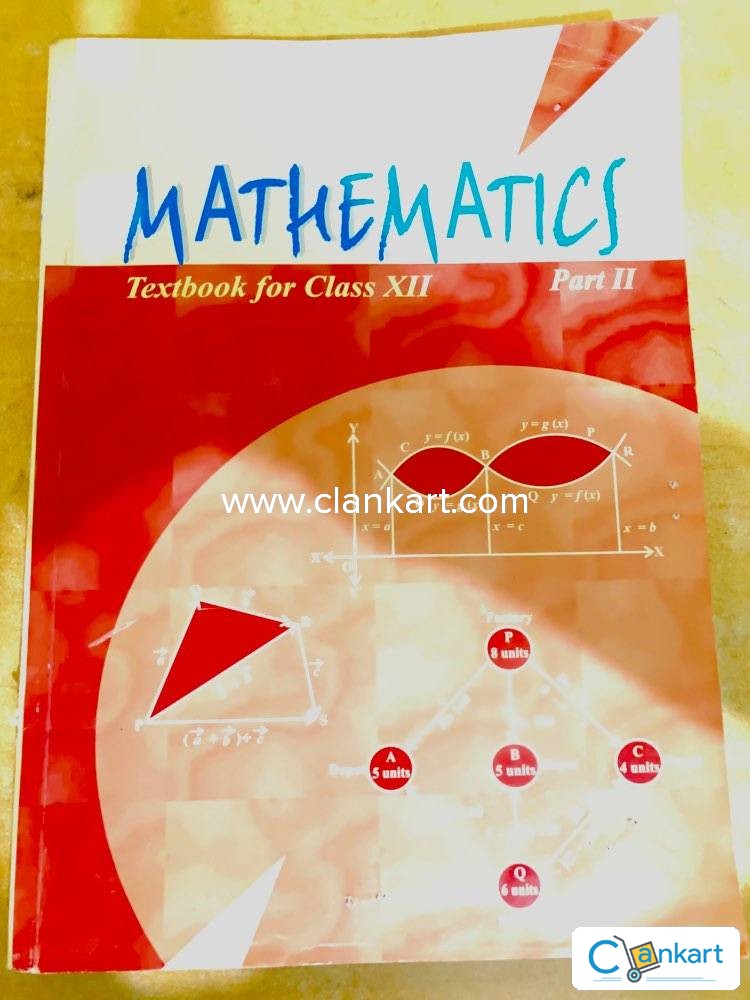 Buy 'Mathematics (NCERT) Book For Class Of 12th' Book In Excellent ...